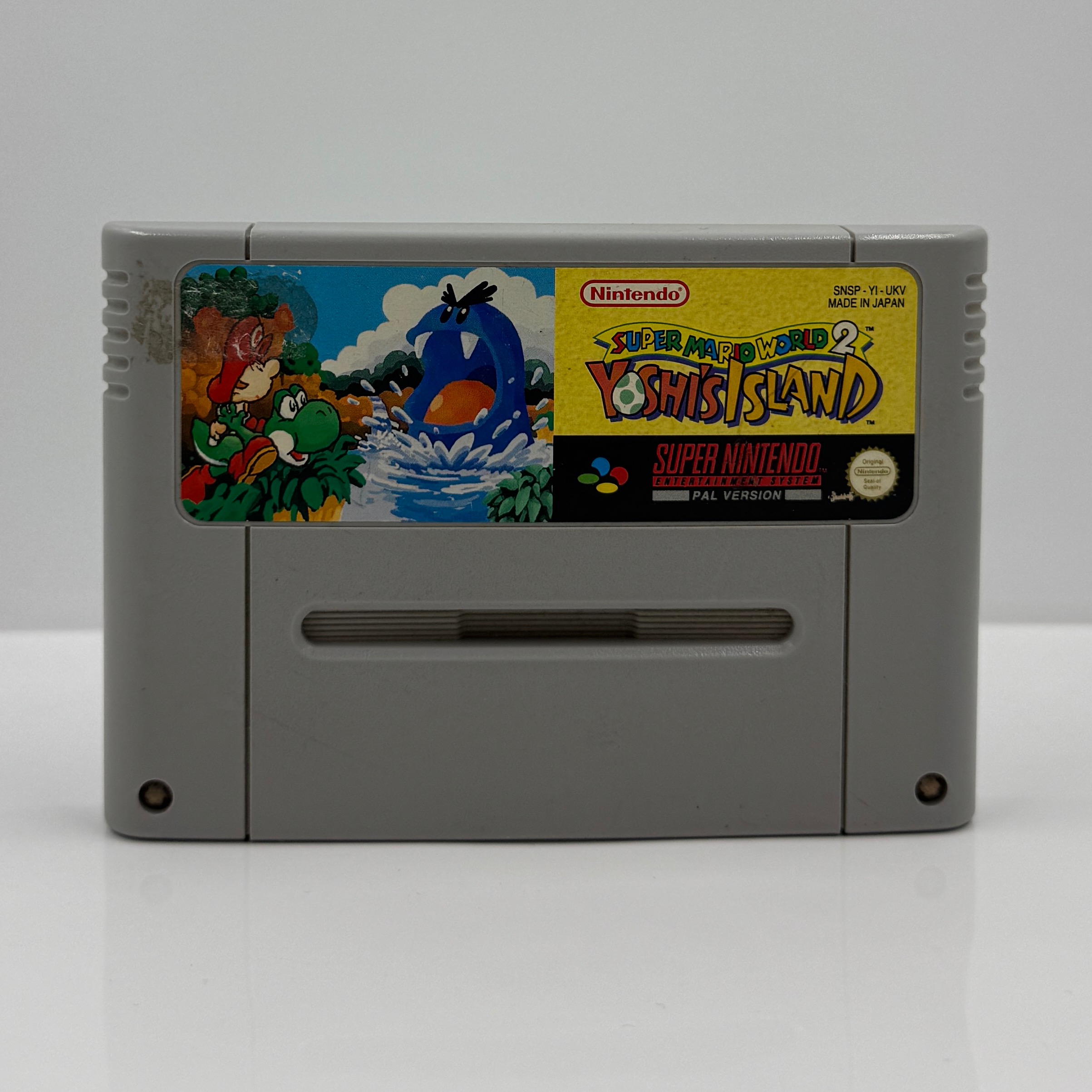Pre-owned SUPER MARIO WORLD 2 YOSHIS ISLAND NINTENDO SNES GAME - Own4Less